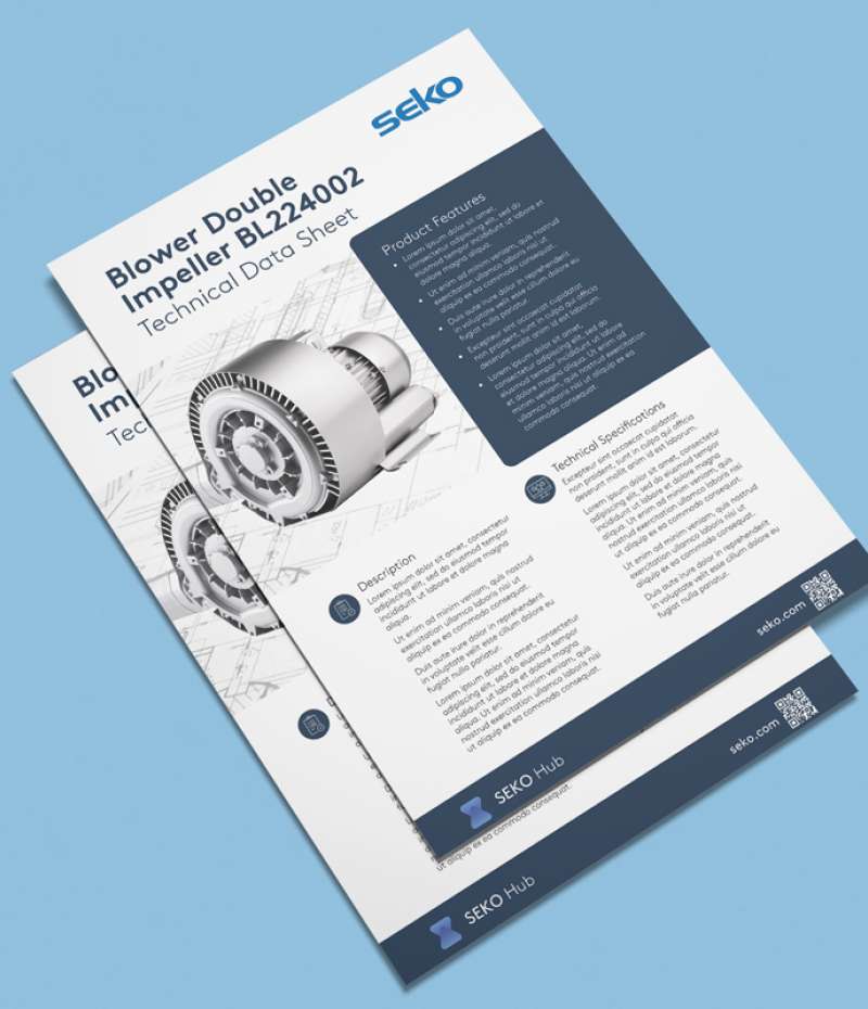 Side Channel Blowers Double Impeller